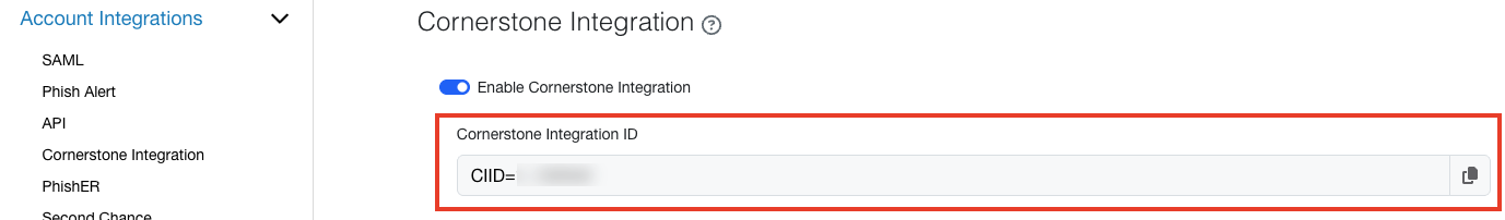 Cornerstone Integration Guide – KnowBe4 Knowledge Base