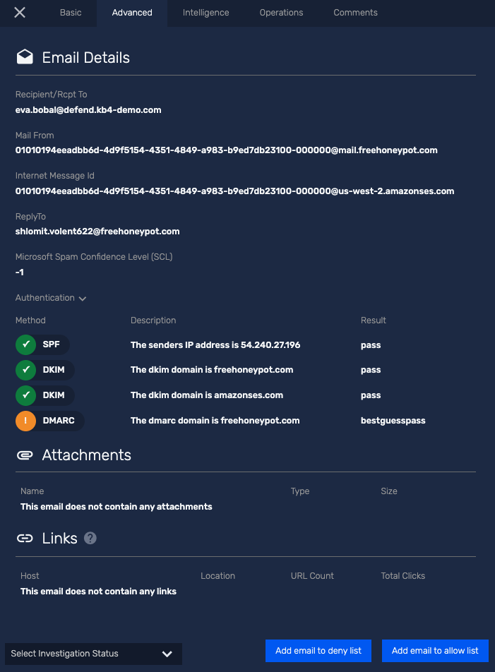 Defend - Recent Emails – KnowBe4 Knowledge Base