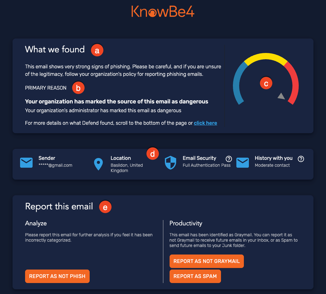 Defend - User Guide – KnowBe4 Knowledge Base
