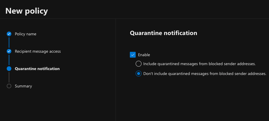 Defend - Configuring Unified Quarantine with Microsoft Defender for ...
