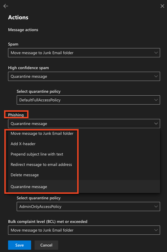 Defend - Configuring Unified Quarantine with Microsoft Defender for ...
