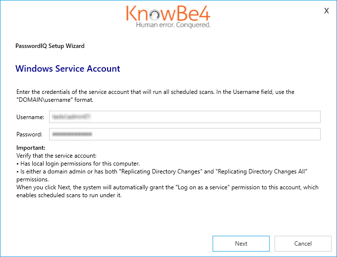 PasswordIQ Product Manual – KnowBe4 Knowledge Base