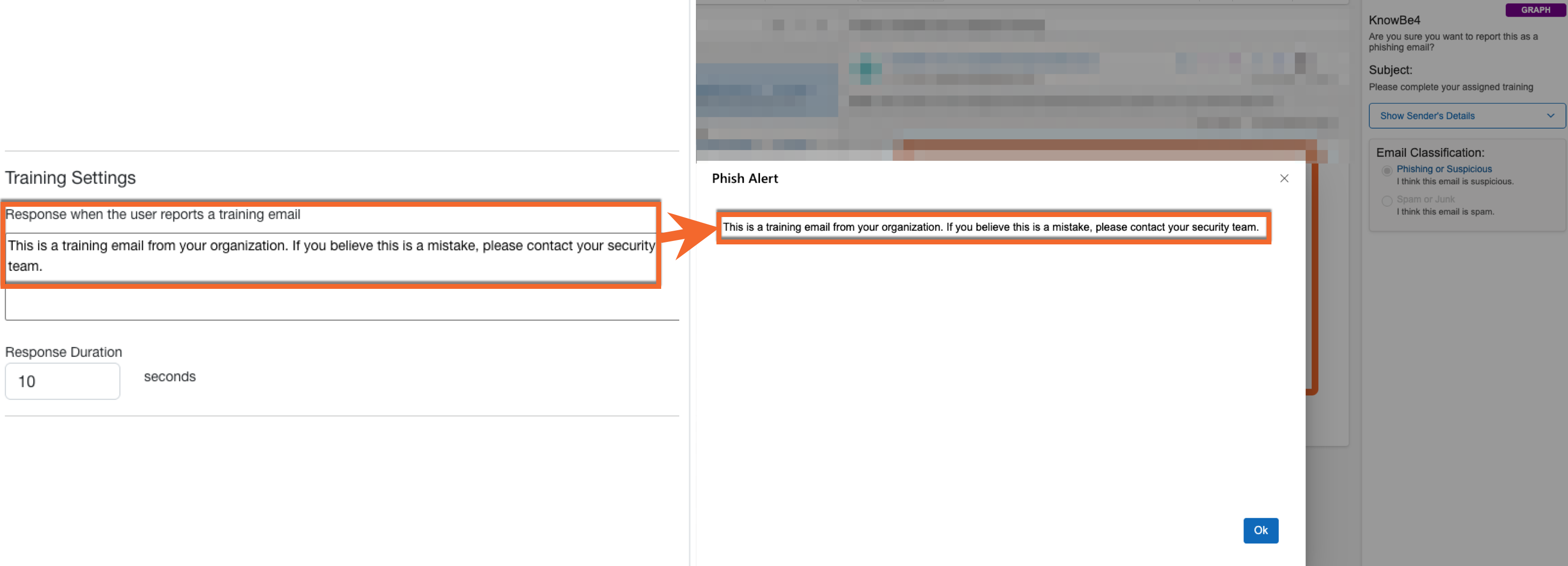 Phish Alert Button (PAB) Display Settings – KnowBe4 Knowledge Base