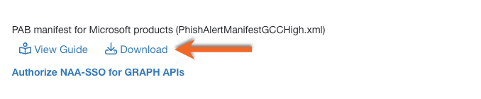 GCC High Phish Alert Button (PAB) Product Manual – KnowBe4 Knowledge Base