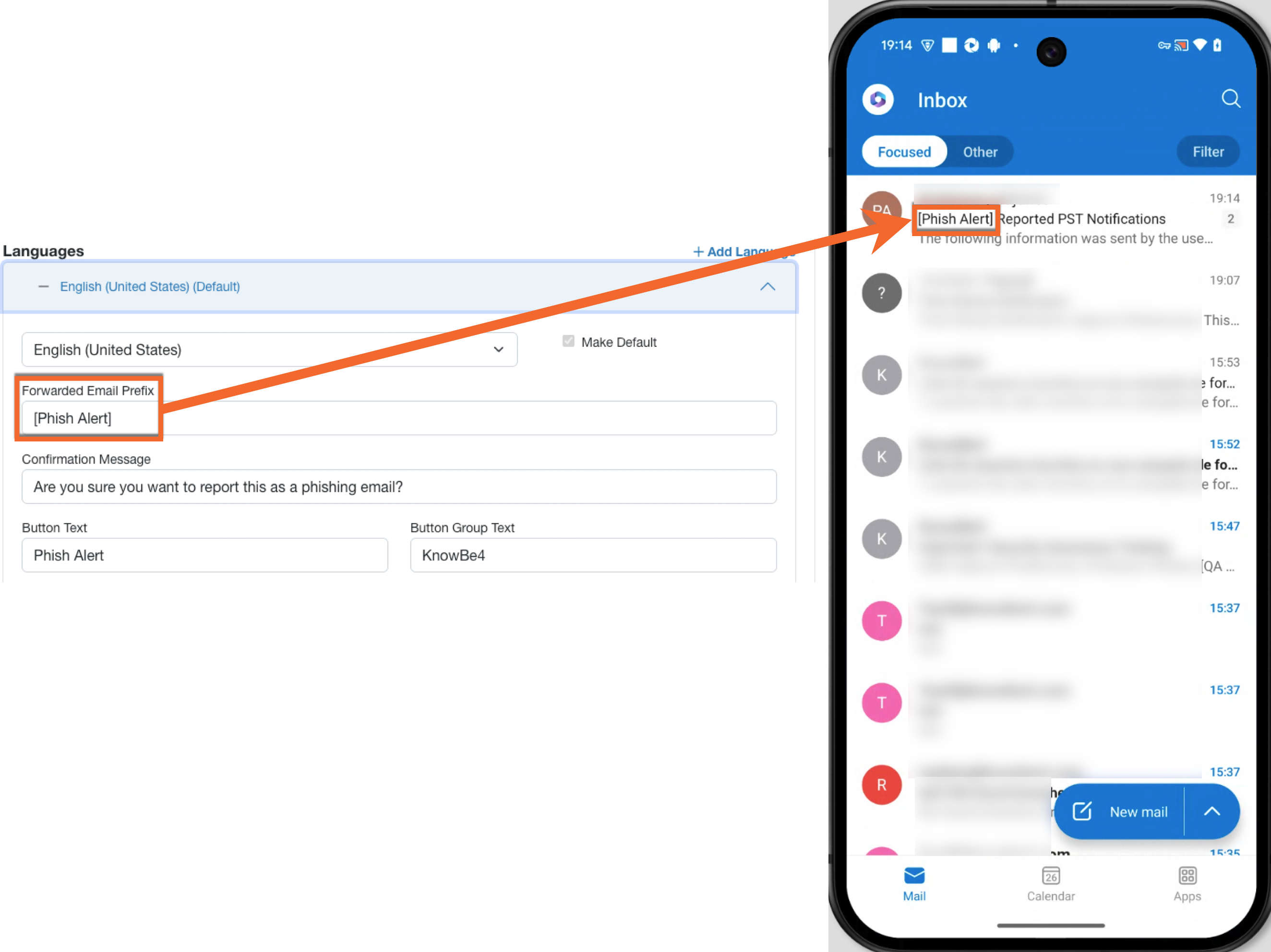 Phish Alert Button (PAB) Display Settings – KnowBe4 Knowledge Base