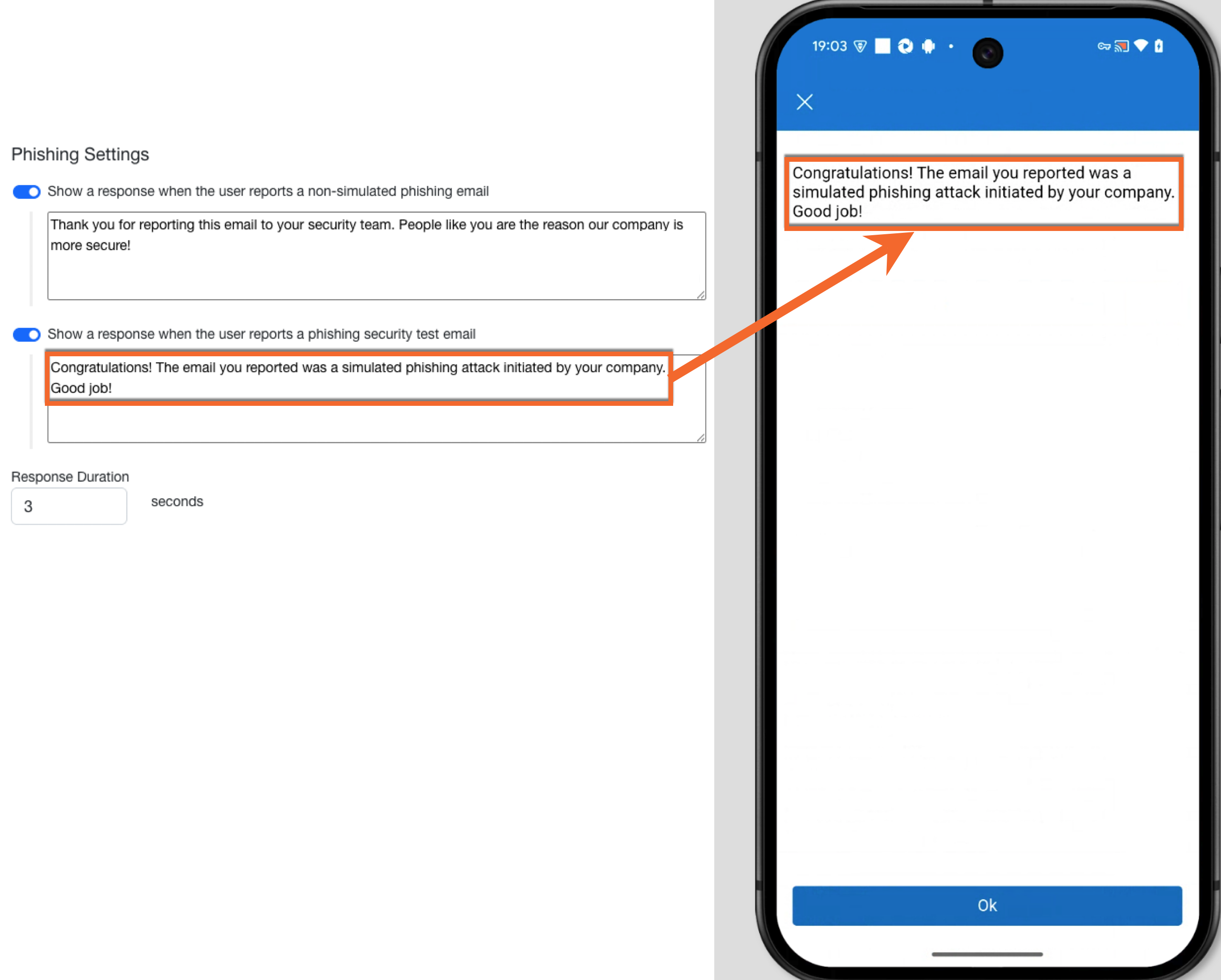 Phish Alert Button (PAB) Display Settings – KnowBe4 Knowledge Base