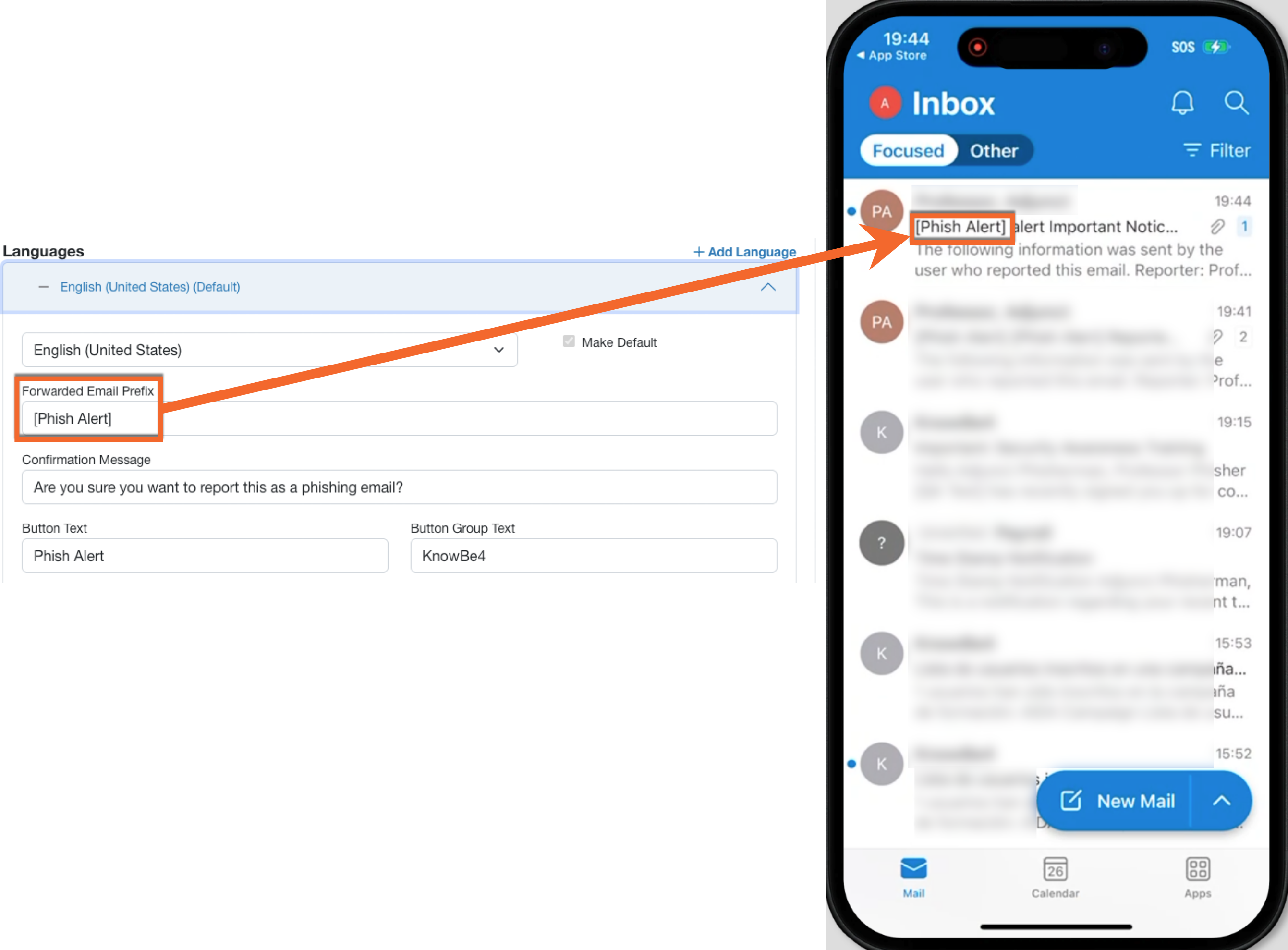 Phish Alert Button (PAB) Display Settings – KnowBe4 Knowledge Base