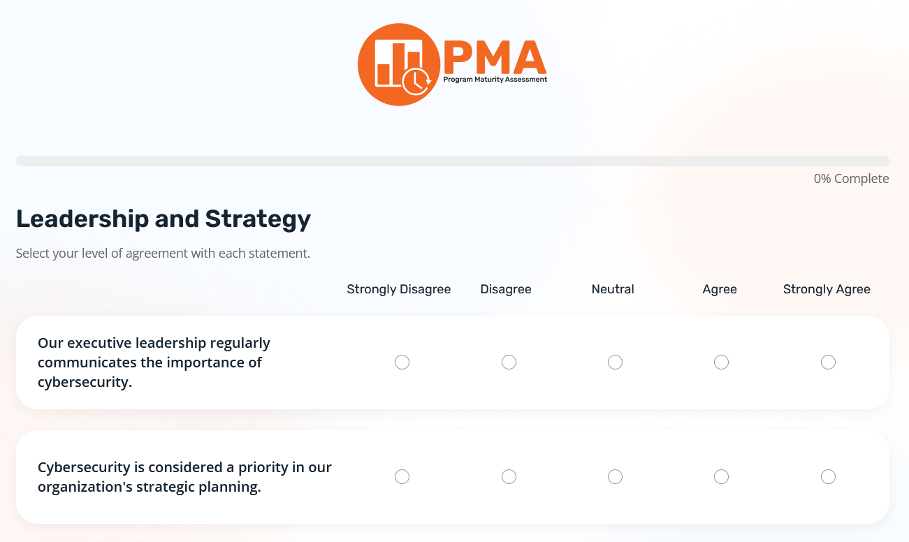 Program Maturity Assessment (PMA) Overview – KnowBe4 Knowledge Base