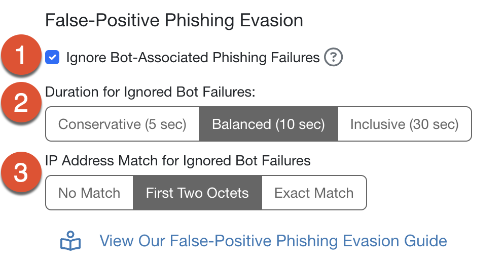 False-Positive Phishing Evasion Settings – KnowBe4 Knowledge Base