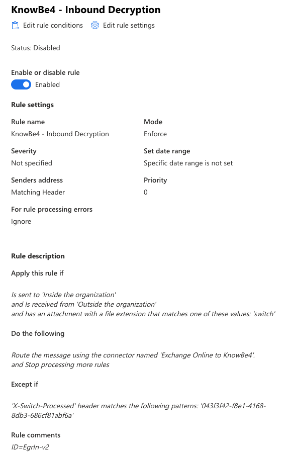 Protect - Gateway Configuration – KnowBe4 Knowledge Base