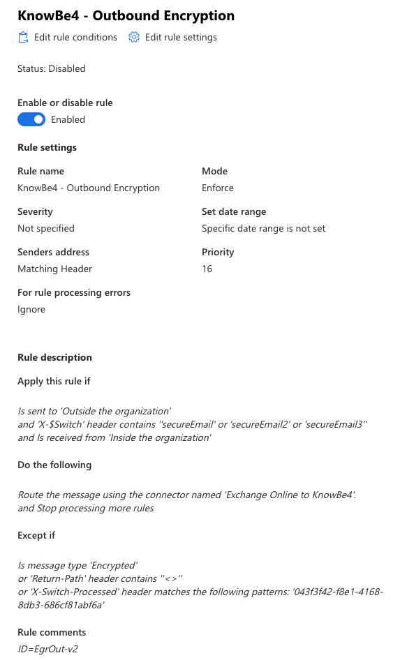 Protect - Gateway Configuration – KnowBe4 Knowledge Base