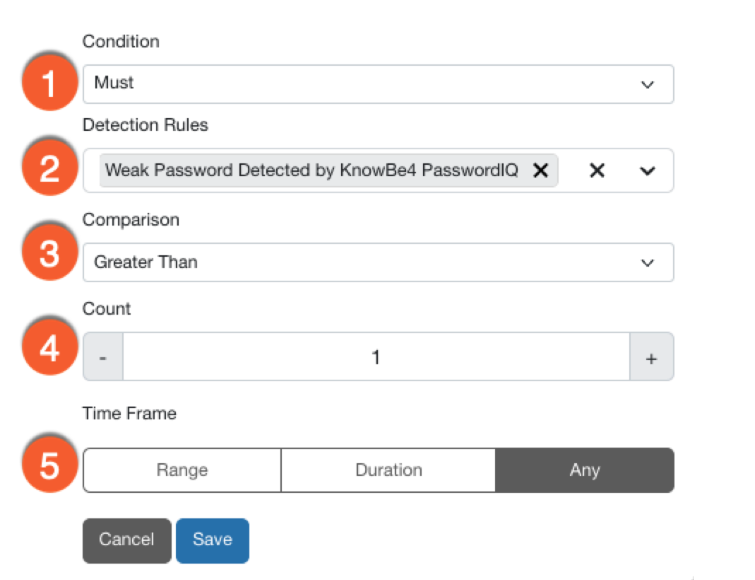 Smart Groups Glossary of Criteria Types – KnowBe4 Knowledge Base