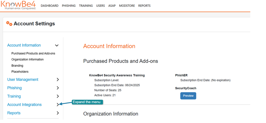 Integrate ENGAIZ ComplySec360™ with Your KSAT Console – KnowBe4 ...