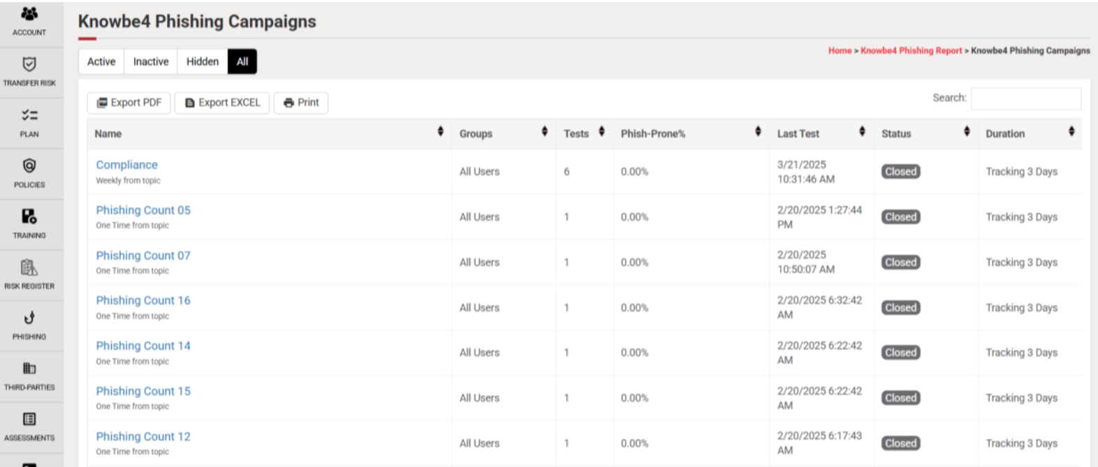 Integrate ENGAIZ ComplySec360™ with Your KSAT Console – KnowBe4 ...