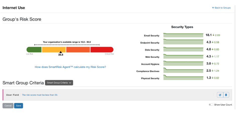 Automate Remedial Training Using Smart Groups – KnowBe4 Knowledge Base