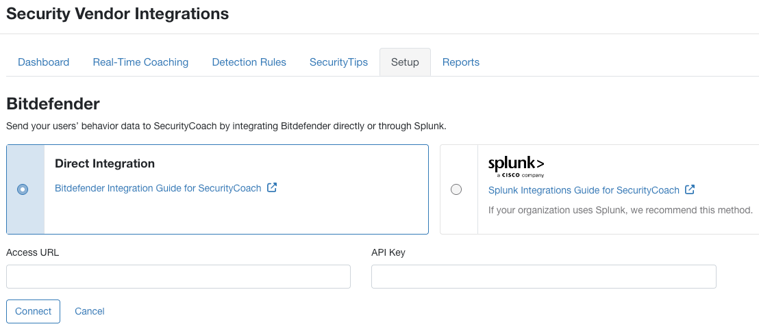 Bitdefender GravityZone Integration Guide for SecurityCoach – KnowBe4 Knowledge Base