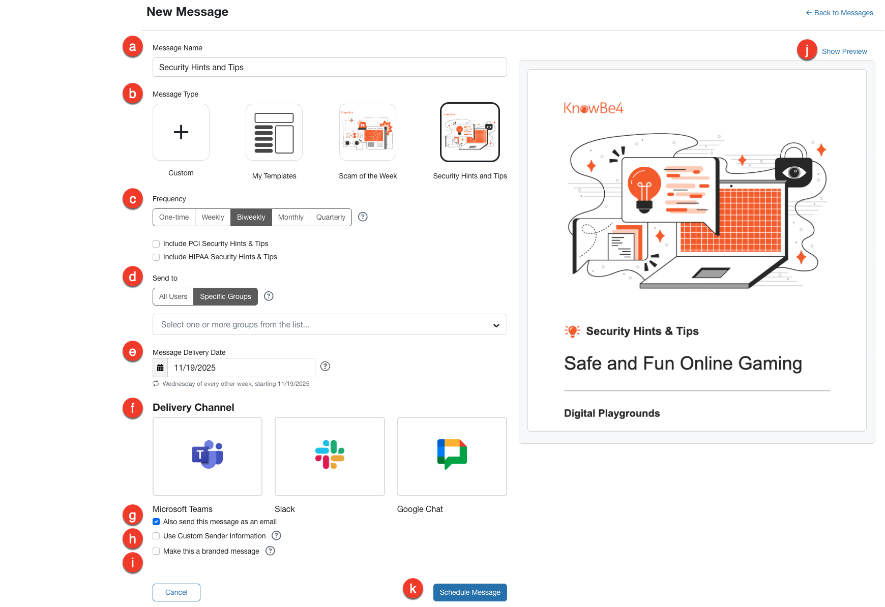 Security Hints and Tips Overview – KnowBe4 Knowledge Base